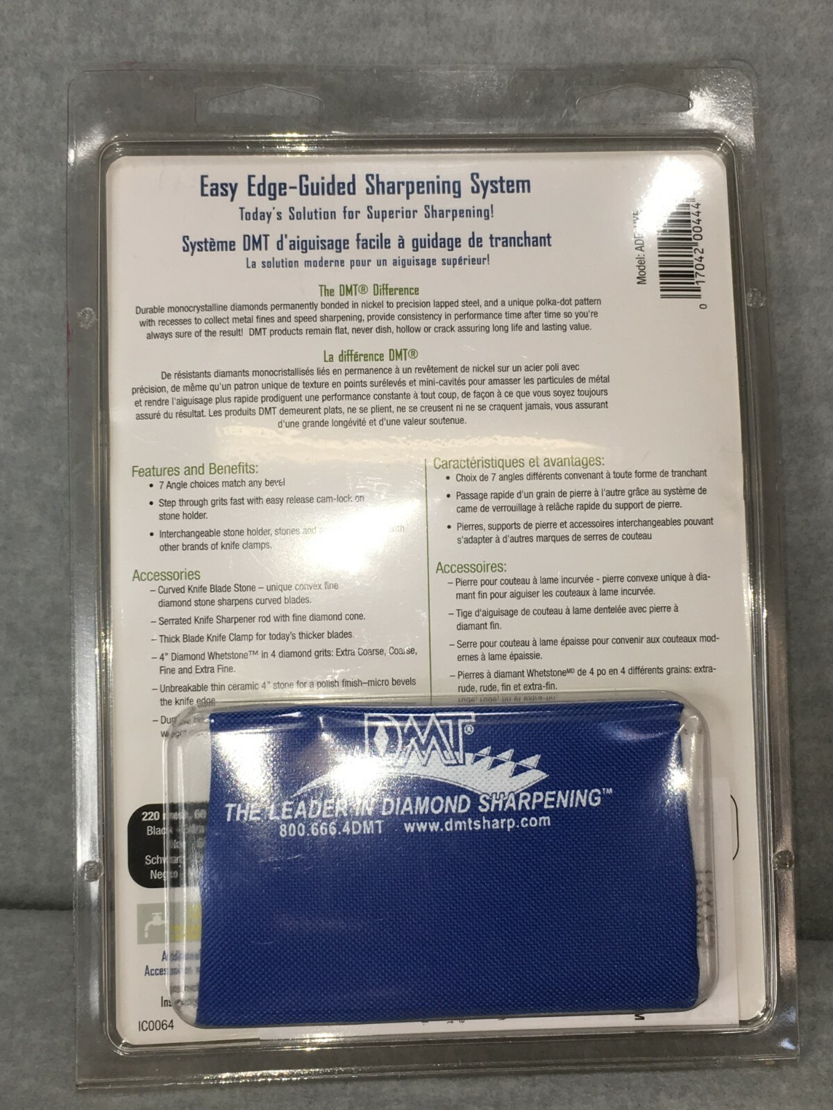 DMT Aligner Deluxe Kit Interchangeable Stone Holder Knife Clamp ...