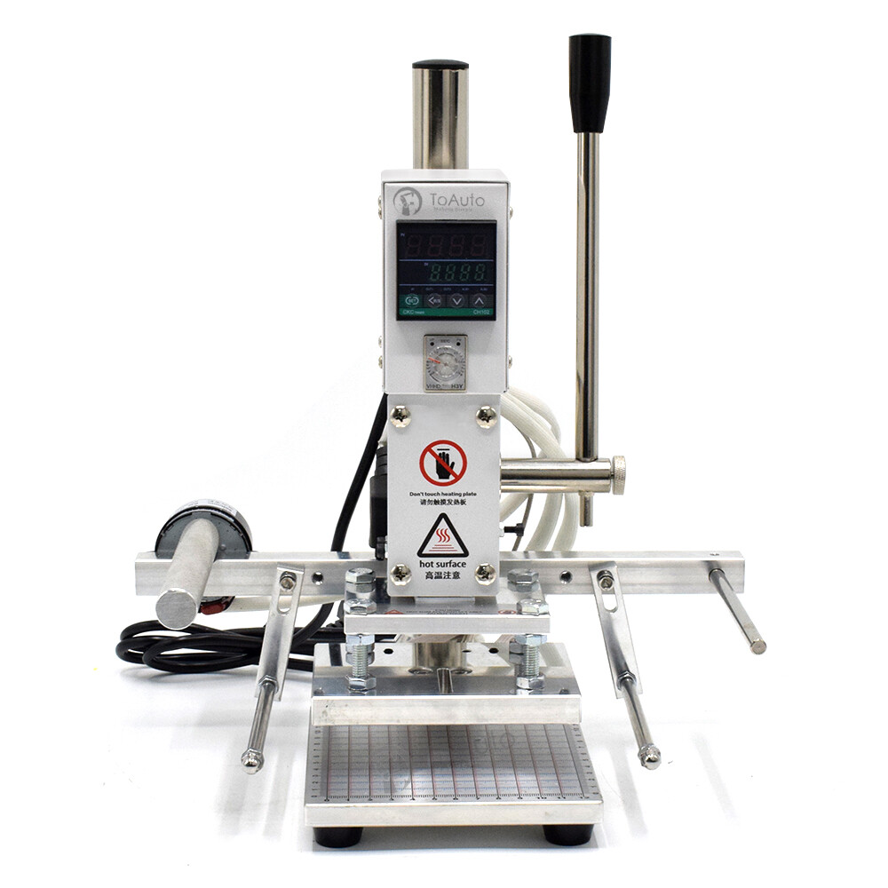 Hot Foil Stamping Machine Automatic Foil Reeling Leather PU Embossing ...