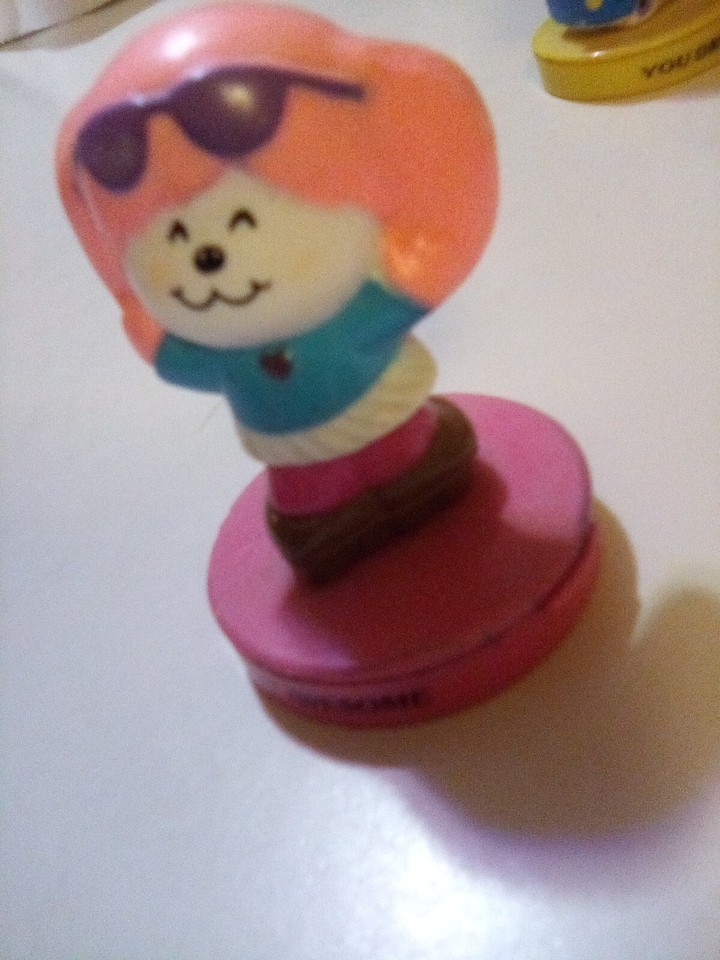 Poochie Mattel stamp Totally Awesome and You Drive Me Crazy stamper | eBay