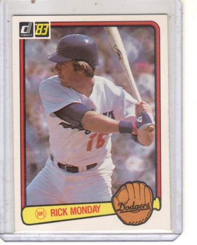 1983 Donruss - #643 Rick Monday Los Angeles Dodgers baseball card | eBay
