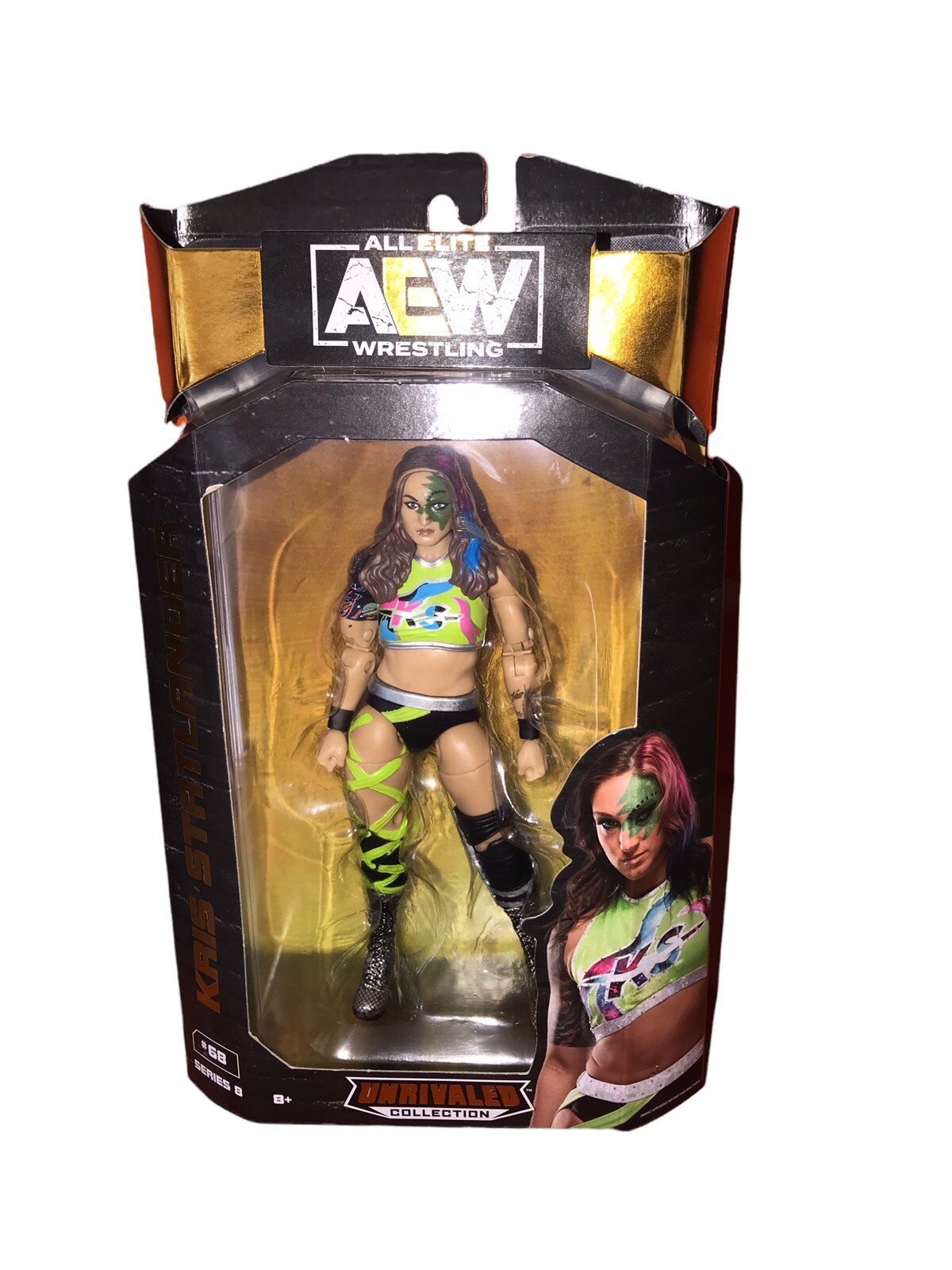 AEW Unrivaled Collection Ser 8 #68 Kris Statlander Figure All Elite ...