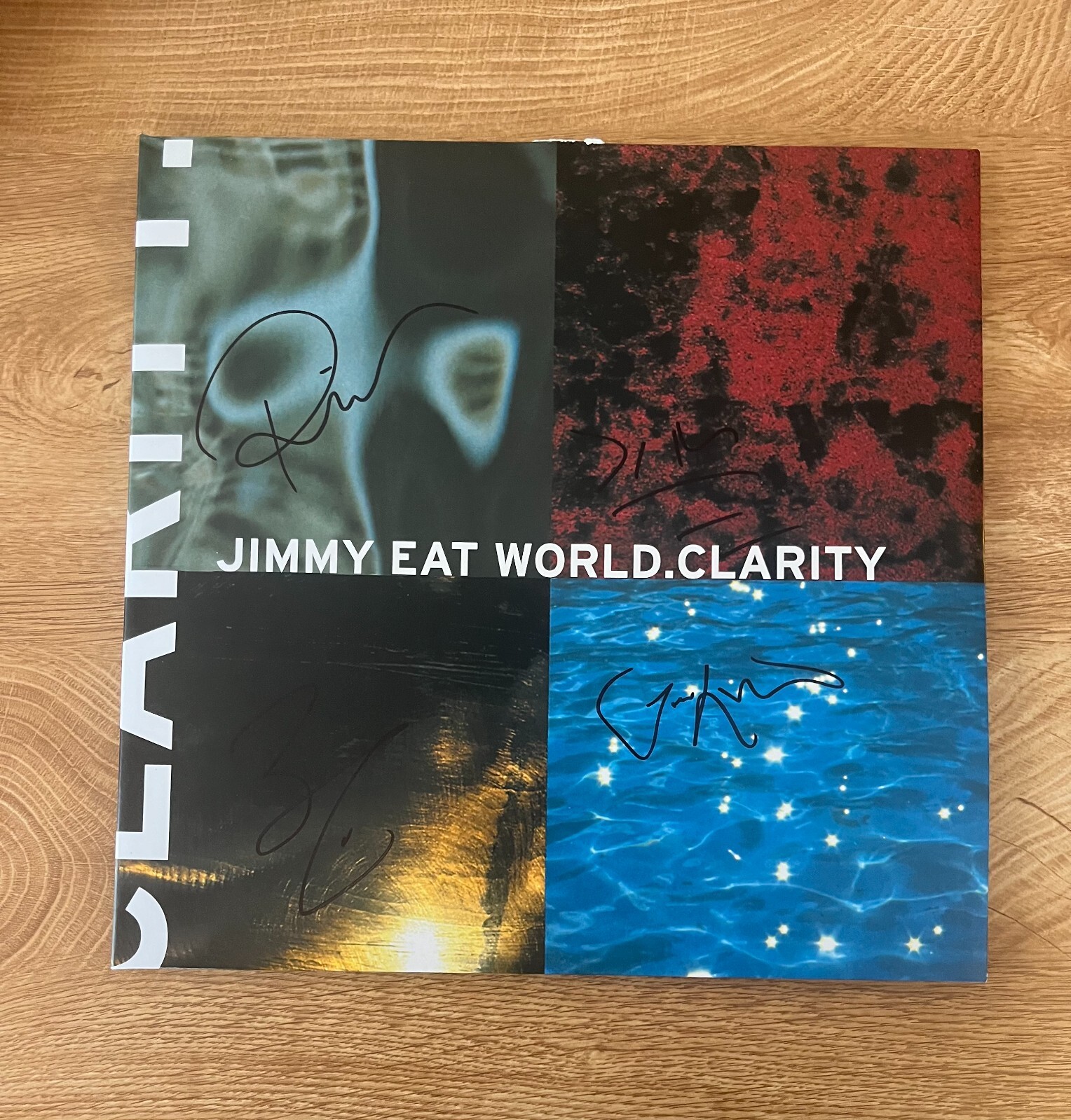 * JIMMY EAT WORLD * signed vinyl album * CLARITY * 1 | eBay