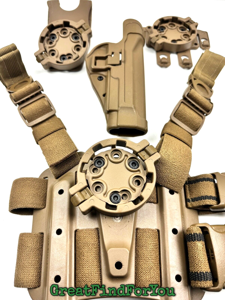 BLACKHAWK SERPA TAC BERETTA 92 USMC KIT WITH QD & STRIKE PLATFORMS RH ...