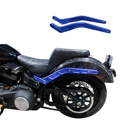 Blue Rear Fender Support Struts for Harley Low Rider Fat Bob Sport ...