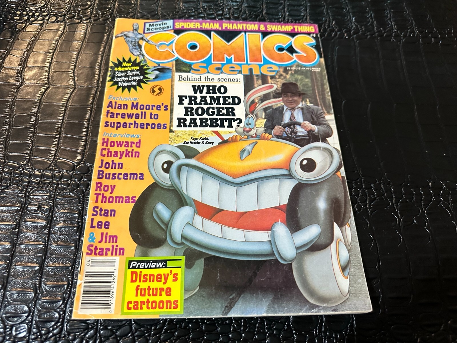 1988 #4 COMICS SCENE vintage magazine WHO FRAMED ROGER RABBIT | eBay