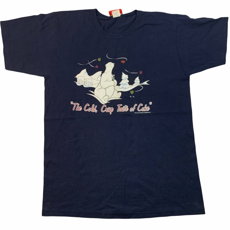 Vintage Coca Cola "The Cold, crisp taste of Coke" pol… - Gem