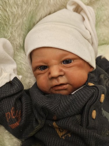 Beautifully Handcrafted Reborn Doll Elijah. 17 In. Perfect For Any ...
