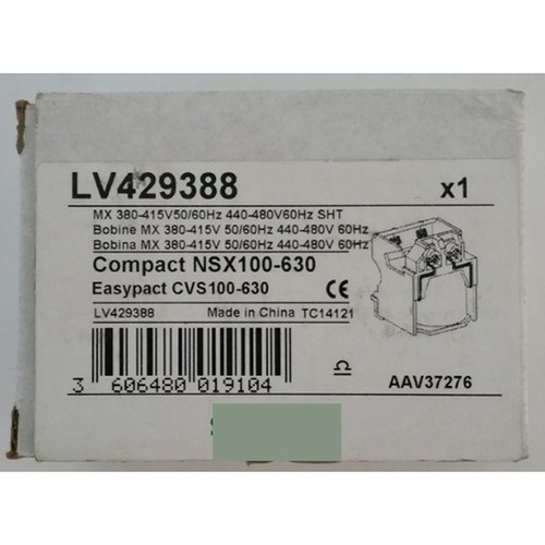 one New Schneider LV429388 MX-440-480V 60Hz 380-415V 50/60Hz Fast ...