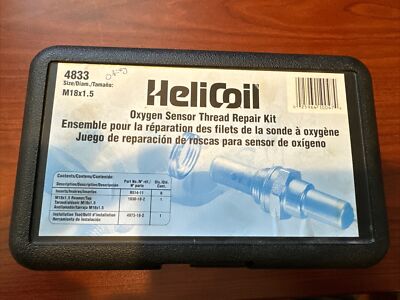 Helicoil 4833 Oxygen Sensor Thread Repair Kit M 18 x 1.5 | eBay