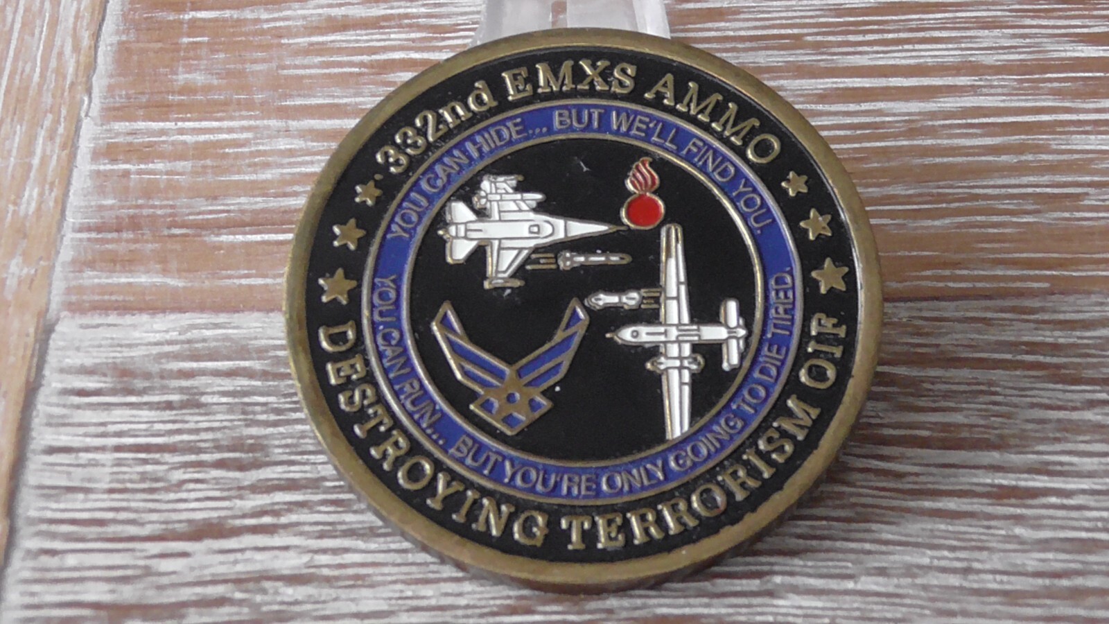 USAF 332nd Expeditionary Maintenance Squadron AMMO OIF Balad AB ...