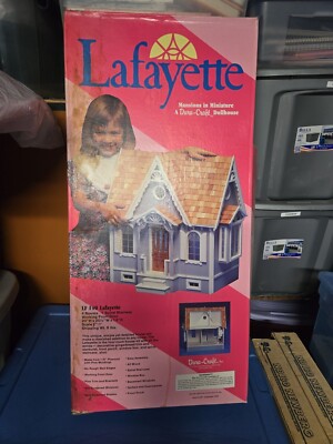 Mansion in Miniature Lafayette Dollhouse Model Kit | eBay
