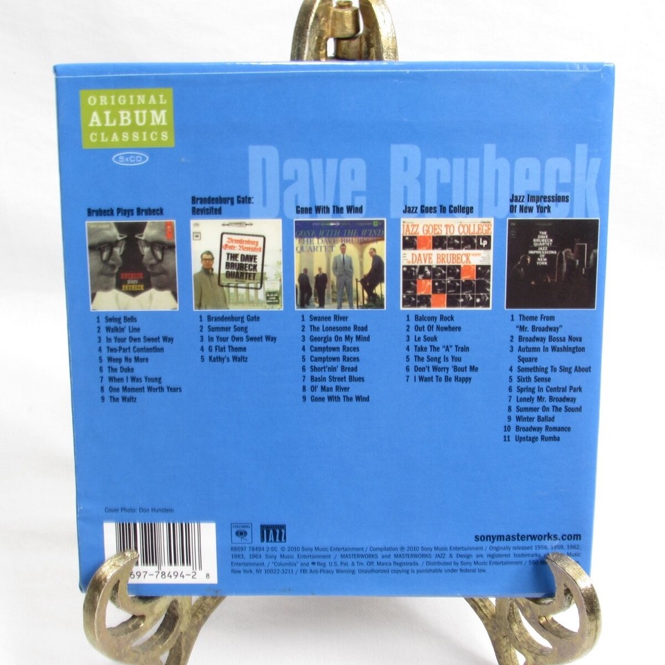 Original Album Classics: Dave Brubeck by Dave Brubeck/The Dave Brubeck ...