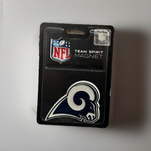 New Los Angeles Rams Team Logo 3D Metal Color Magnet Decal Free ...