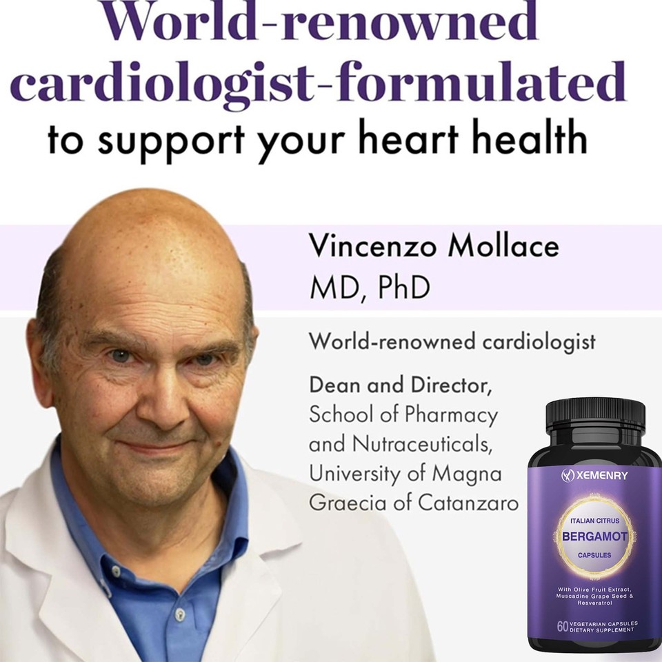 Italian Citrus Bergamot - Heart, Cardiovascular Health, Cholesterol ...