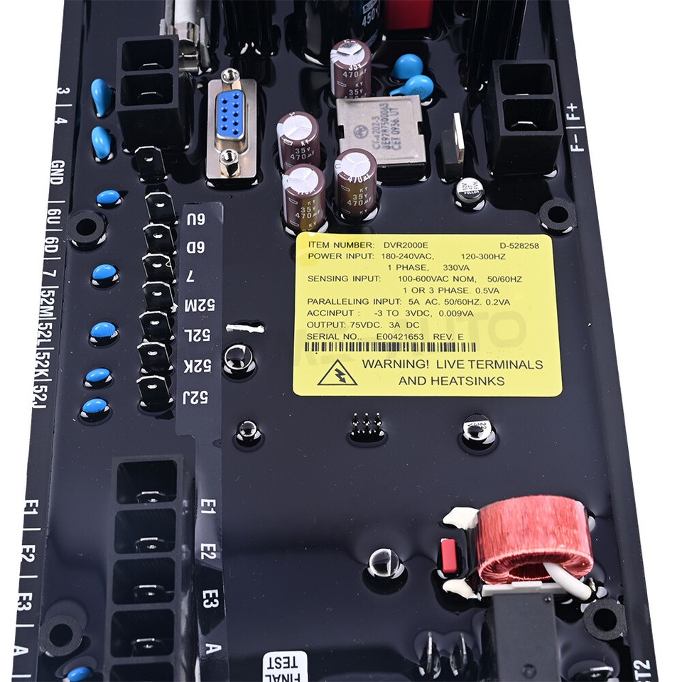 NEW AVR Automatic Voltage Regulator for DVR2000E Marathon DVR-2000E | eBay