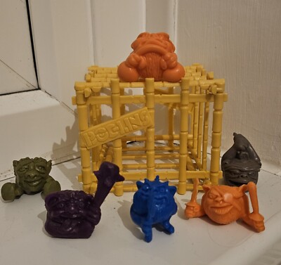 Mini Boglins SERIES 1 THE TOIGH GUYS TRIBE 6/6 1991 90s Toys MIMP IDEAL ...