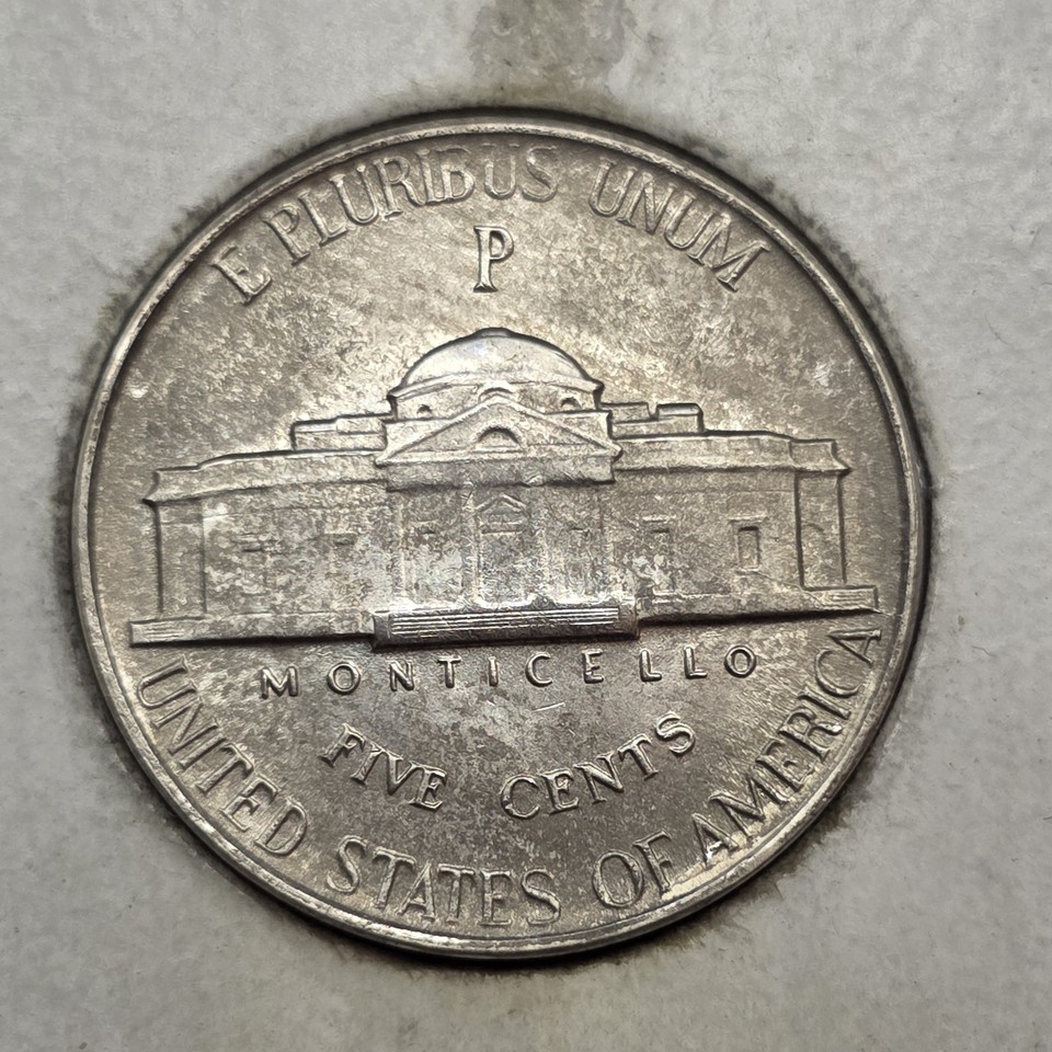 1944 P PHILADELPHIA Mint Silver Jefferson War Nickel 97791 | eBay