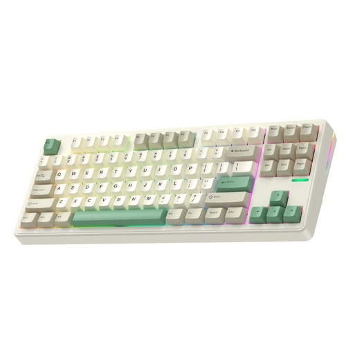 Linky 87 Wireless Mechanical Keyboard,Tri-Mode BT5.0/2.4GHz/USB-C Hot ...