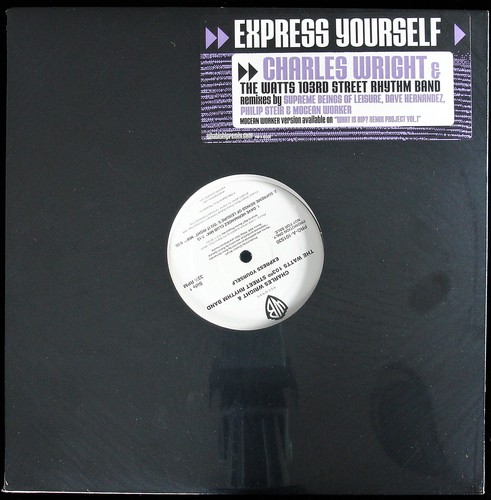 CHARLES WRIGHT "EXPRESS YOURSELF" 2005 VINYL 12" PROMO PRO-A-101530 HTF ...