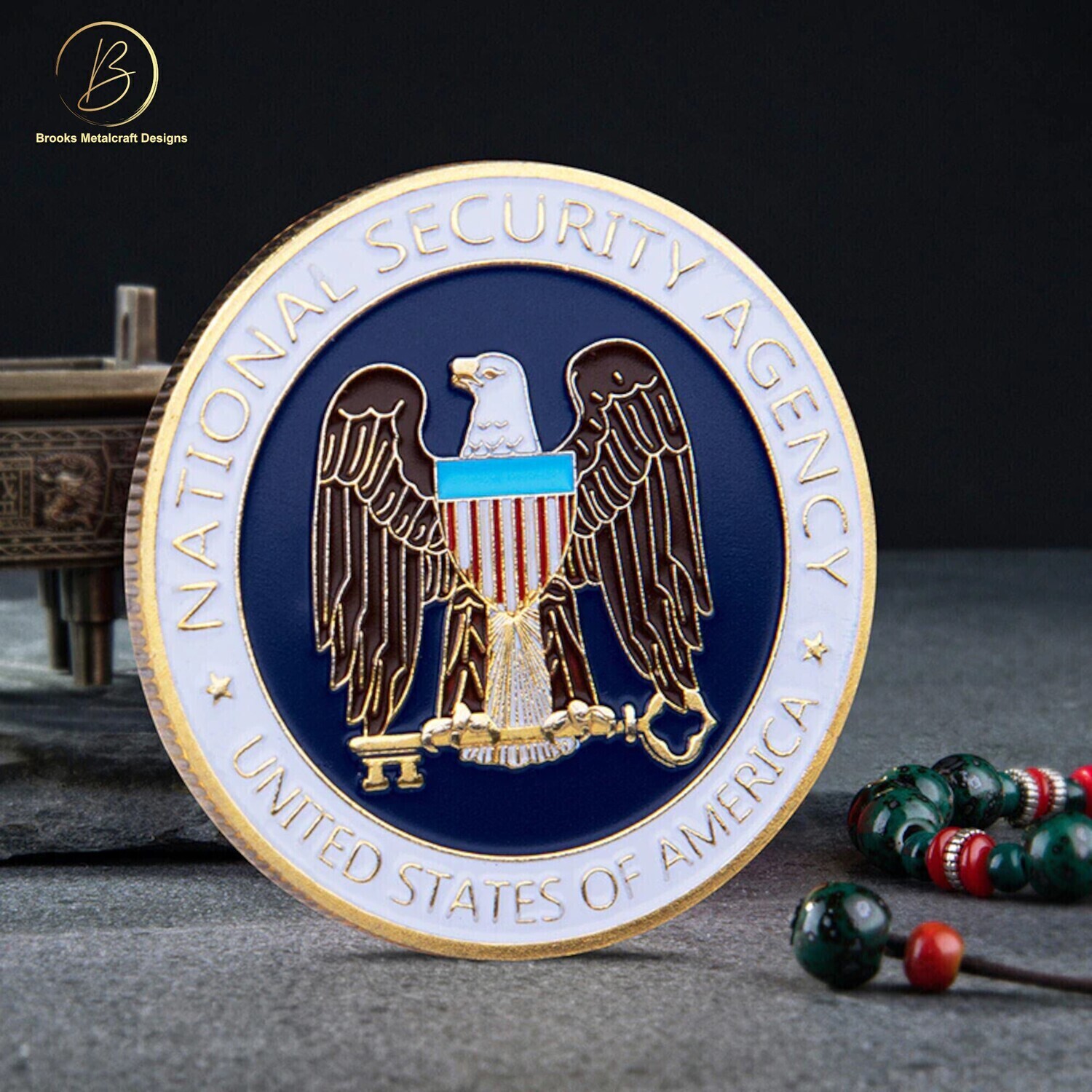 National Security Agency NSA Challenge Coin | eBay