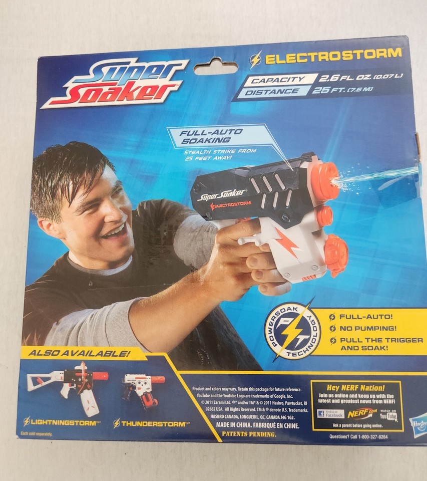 Nerf Super Soaker Electrostorm - New, Unused, In Box | eBay