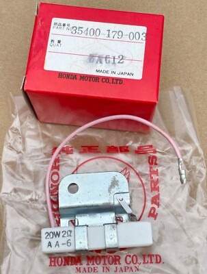 NOS Honda 6V Resistor Honda Cub C50 C70 C90 (Certain 6V Models) 35400 ...