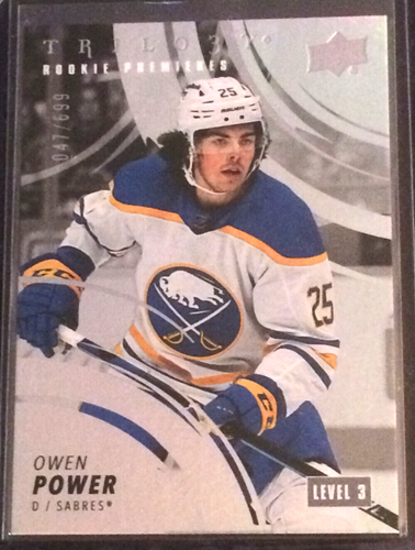 2022-23 UD Trilogy - 200 OWEN POWER /699 - Rookie Premieres Level 3 | eBay