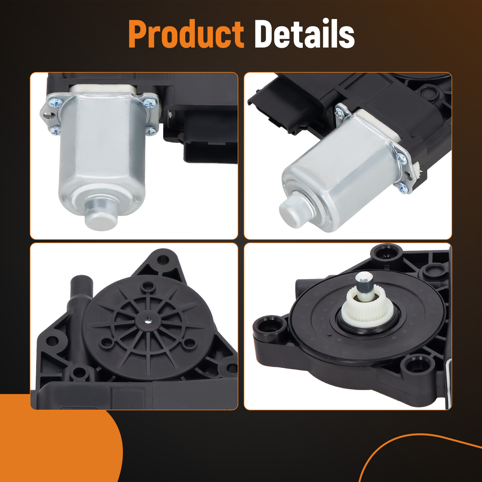 Window Motor Front Left Driver Side For Hyundai Tucson 2016-2022 82450 ...