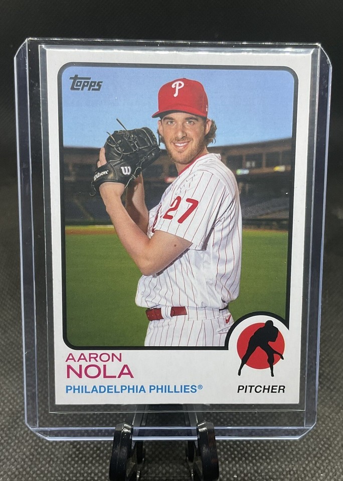 2021 Archives #120 Aaron Nola - Philadelphia Phillies | eBay