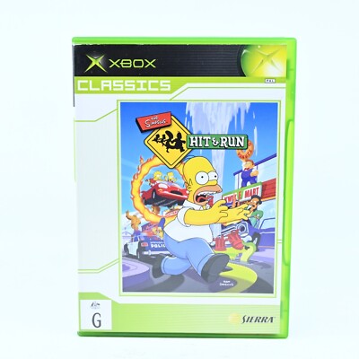 The Simpsons Hit & Run - Xbox Game - PAL - MINT DISC! | eBay Australia