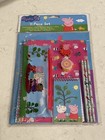 Peppa Pig 11 Piece Stationery Set School Supplies Folders Notebook ...