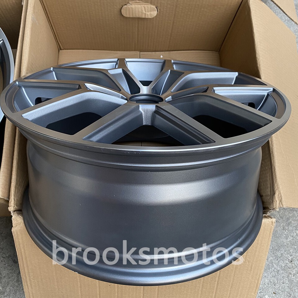 20" GRAY STYLE WHEELS RIMS FITS FOT VOLVO V60 S60 POLESTAR XC60 XC90 ...