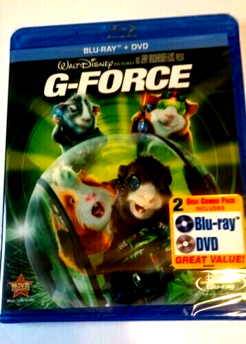 2010 Disney G-FORCE Blu-Ray & DVD 2-Disk Set Brand New & Sealed Nicolas ...