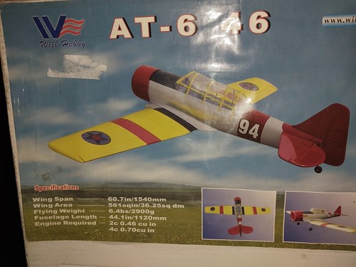 Will Hobby..RAIDO CONTROL RC AT-6 TEXAN ARF. | eBay