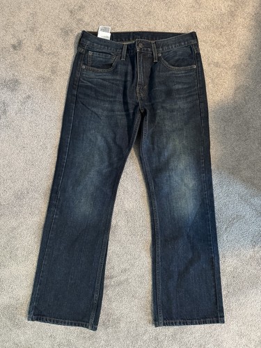 Levis 527 Jeans Mens Size 32x30 Blue Bootcut Low Rise | eBay