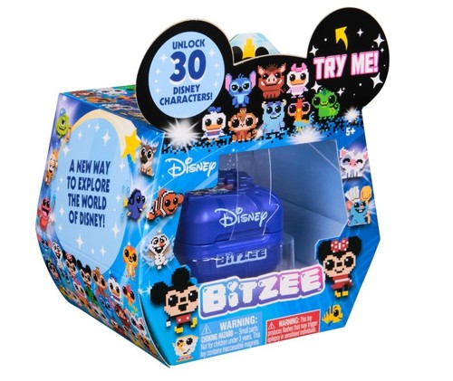 New Disney Blue Bitzee Digital Pet Interactive Toy 30 Characters Stitch ...