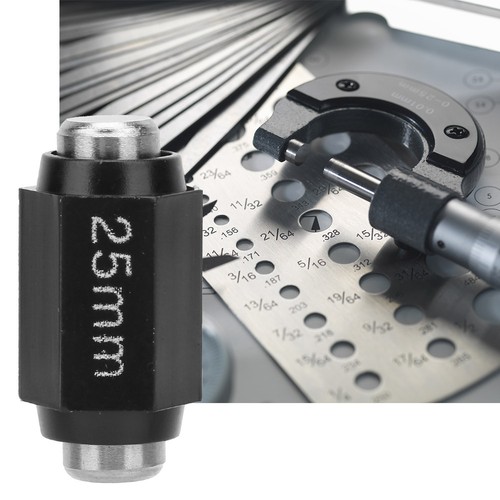 25mm Stainless Steel Outside Micrometer Calibration Block Rod Bar ...