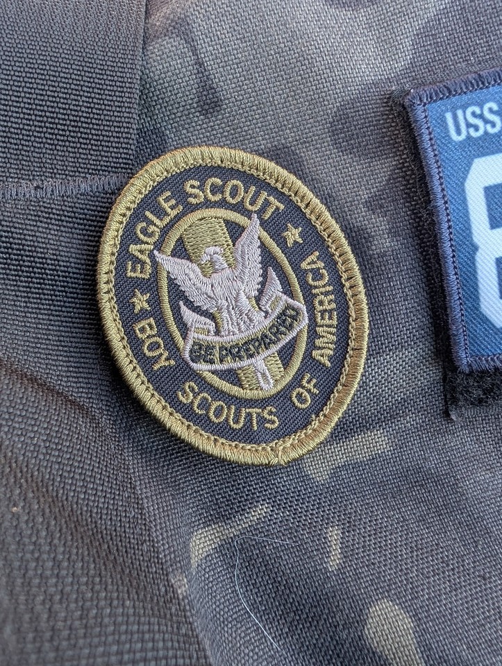 Eagle Scout Patch In Subdued Tactical Colors: Morale Patch, Original | eBay
