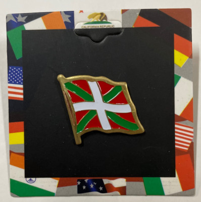 Basque Single Lapel Pin Enamel Lapel Pin | eBay