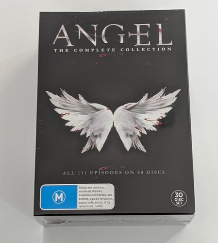 ANGEL Complete Collection Season 1 2 3 4 5 DVD 30 Disc Box Set Region 4 ...