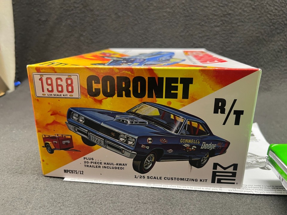 1967 Dodge Coronet R/T Pro Street Custom 1/25 Drag Car Pro Stock Tubbed ...