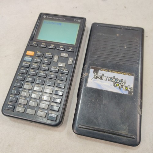 Texas Instruments TI-85 Graphing Scientific Calculator with Cover ...