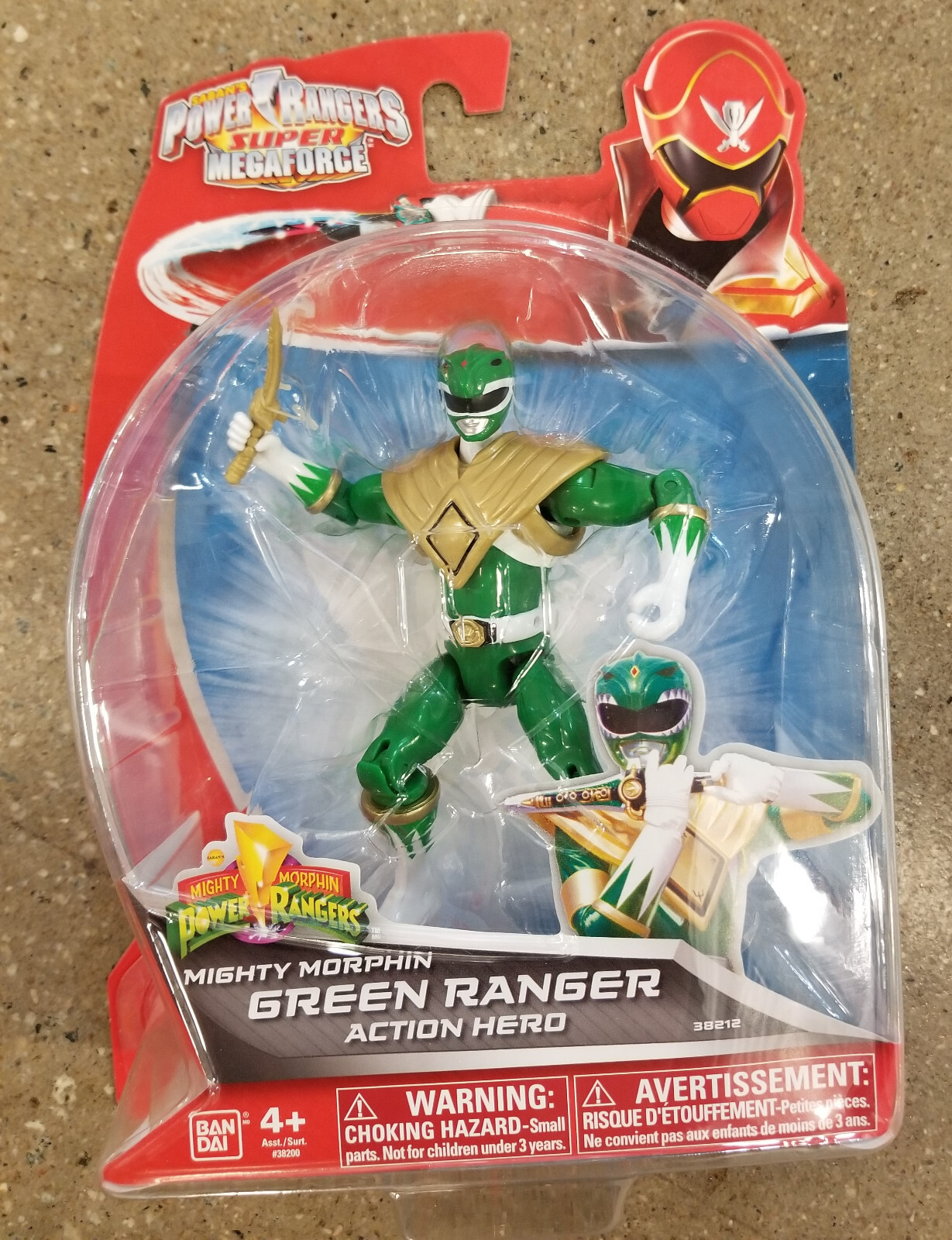Power Rangers Megaforce Green Ranger Figure