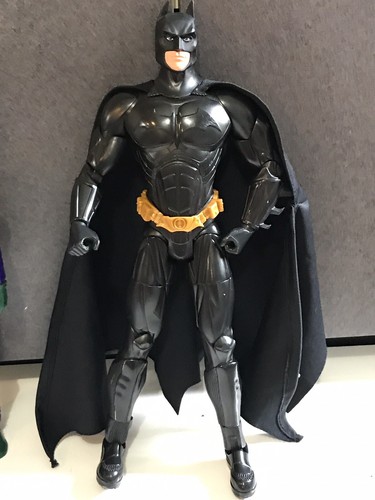 DC Comics Batman Begins-14” Batman Action Figure With Fabric Cape | eBay