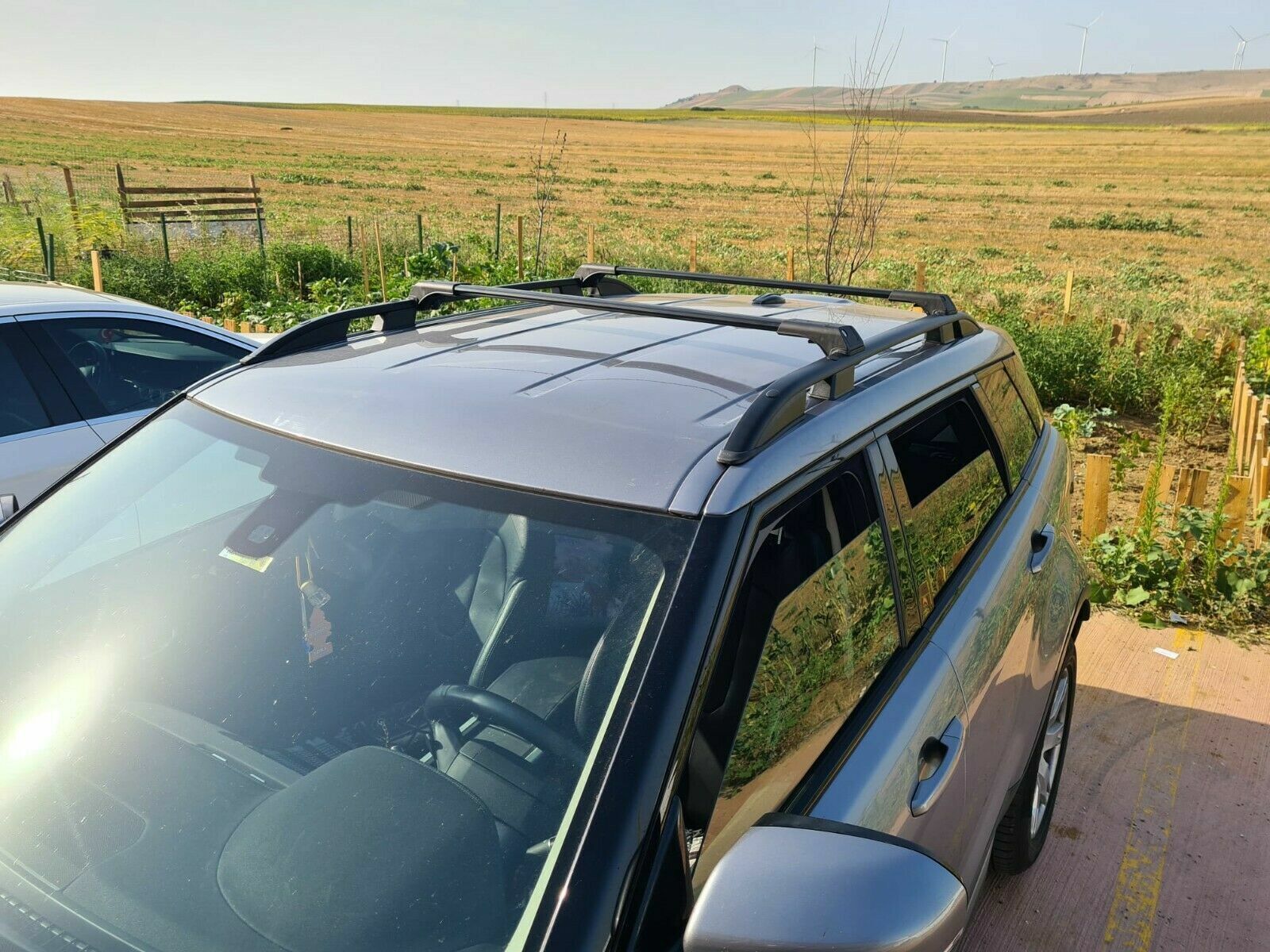 FOR MINI COOPER COUNTRYMAN BLACK ROOF RACK CROSS BAR CROSS RAIL ...