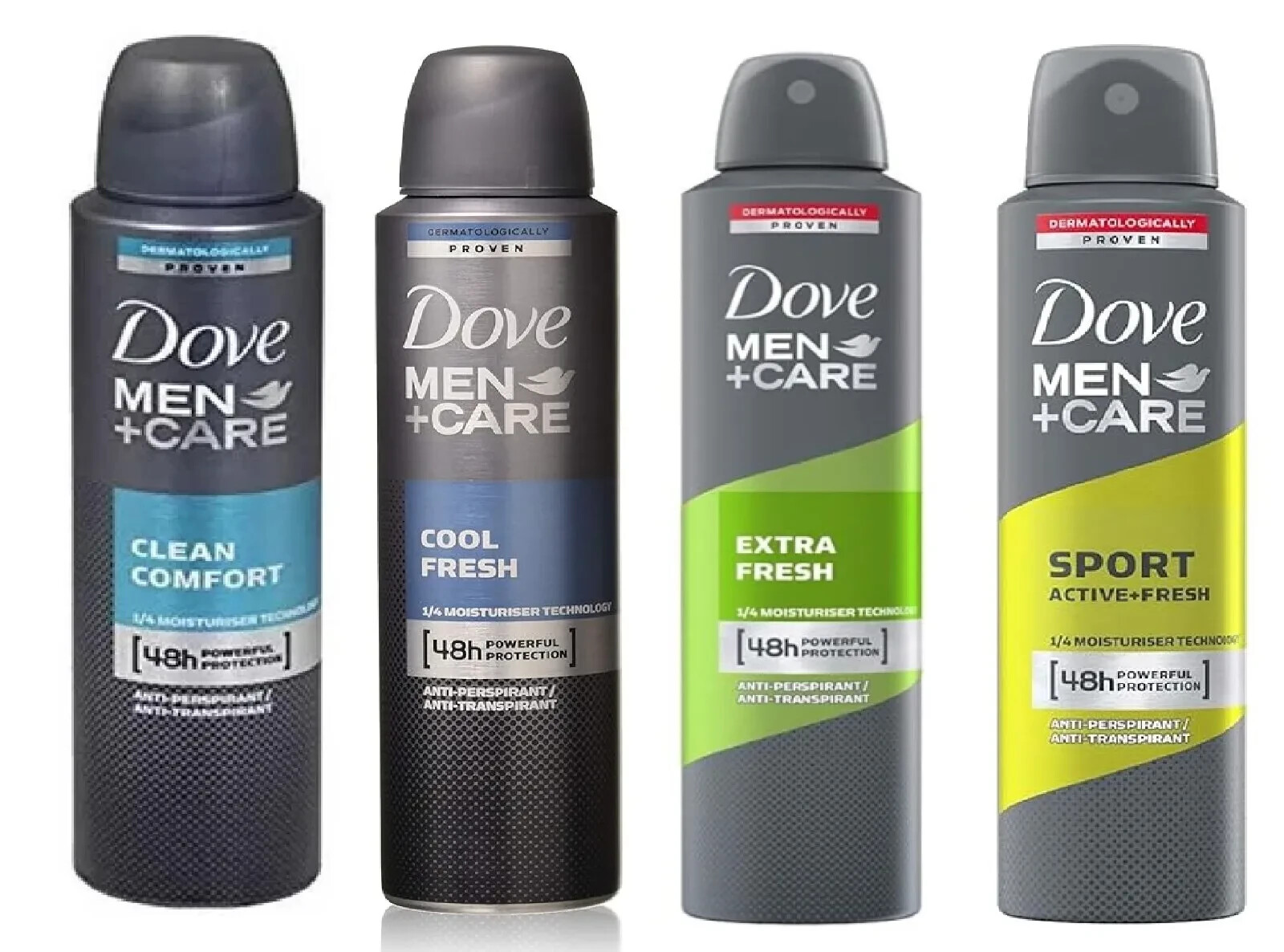 12 PACK Dove Men Body Spray Deodorant (12X250ml, Mix within the available kinds) | eBay