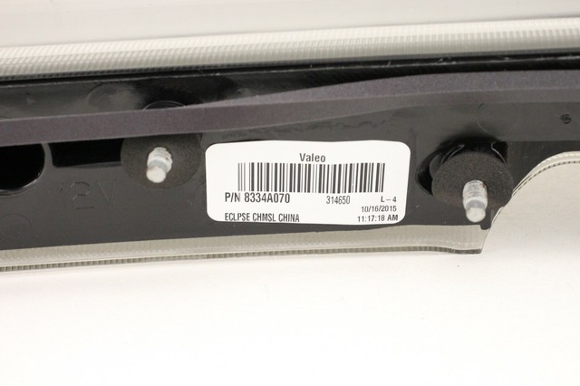 06-12 Mitsubishi Eclipse Rear Trunk Spoiler 3rd Brake Light Wing OEM ...