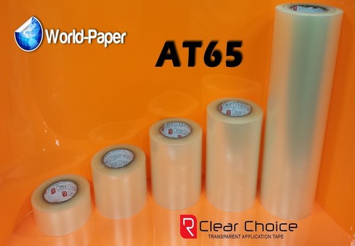 Application Transfer Tape Vinyl Signs R TAPE Clear at 65 1 Roll 12" x ...