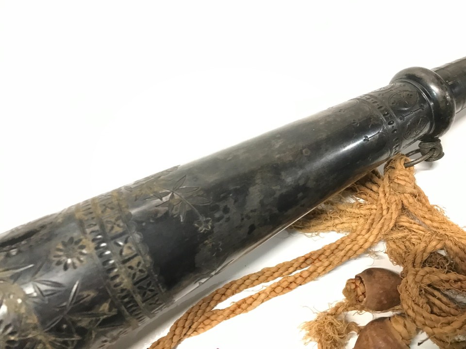 RARE Early 1800's Ornate Fire Fighter Parade Ceremonial Trumpet Horn ...