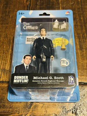 The Office Michael G Scott Series 1 Action Figure NEW SEALED | eBay